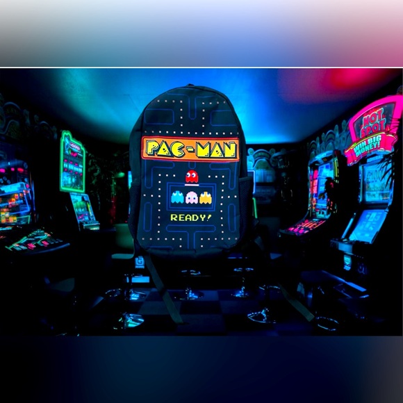Accessories | Pac Man Backpack Medium 17 Tall | Poshmark